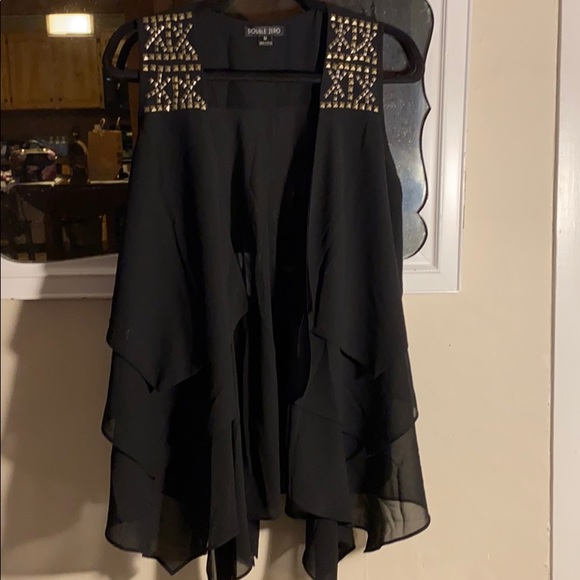 Double Zero | Tops | Handkerchief Cut Sheer Vest With A Little Edge ...